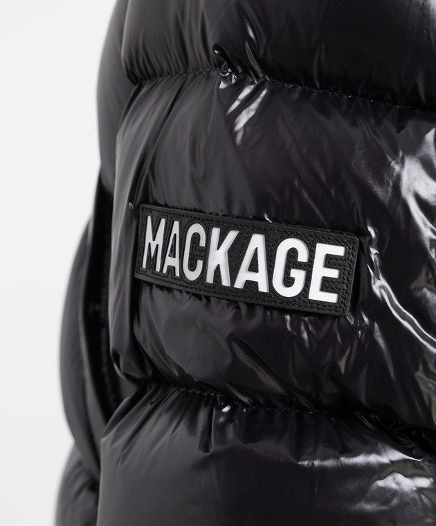 Mackage - Kendrick-R logo quilted down jacket in black KENDRICKR - shop ...