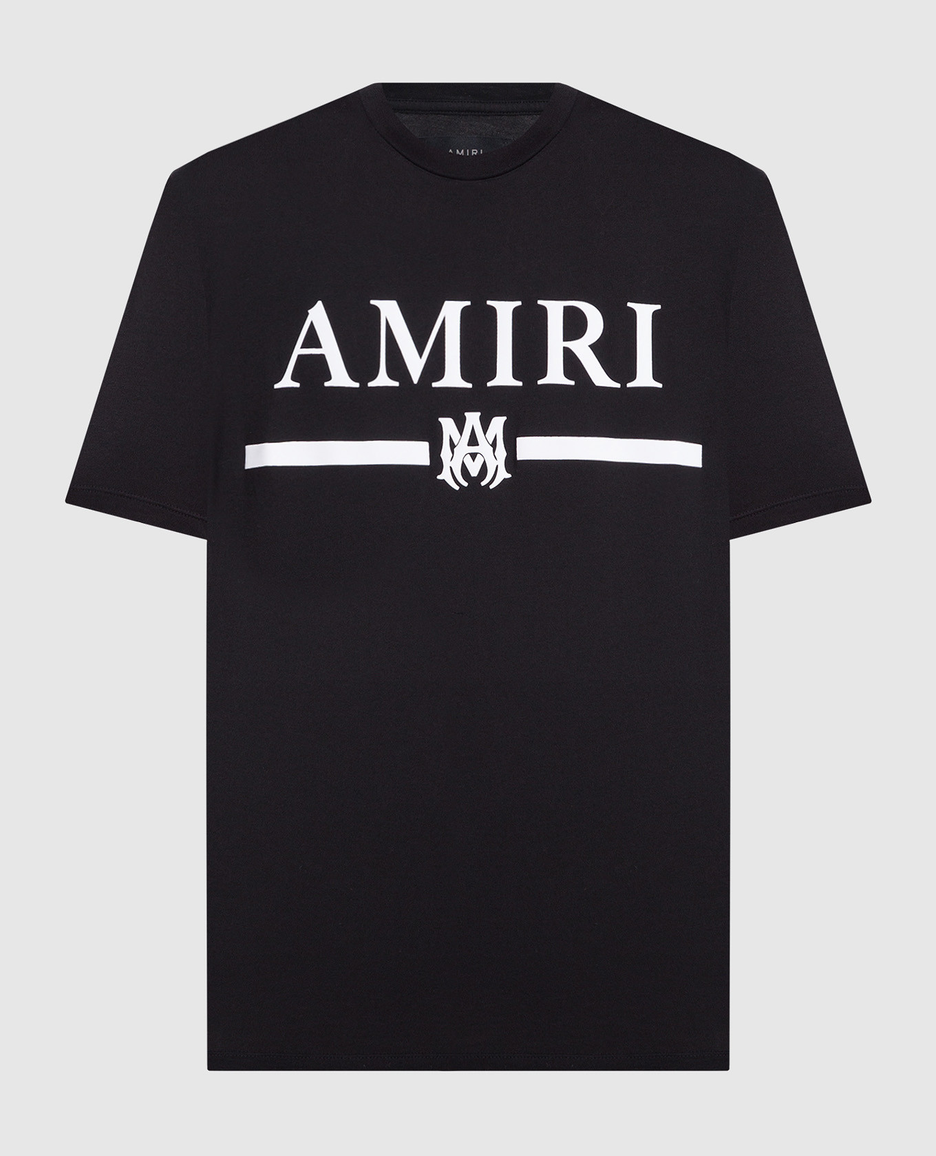AMIRI - Camiseta negra con logo estampado texturizado PXMJL001 comprar ...