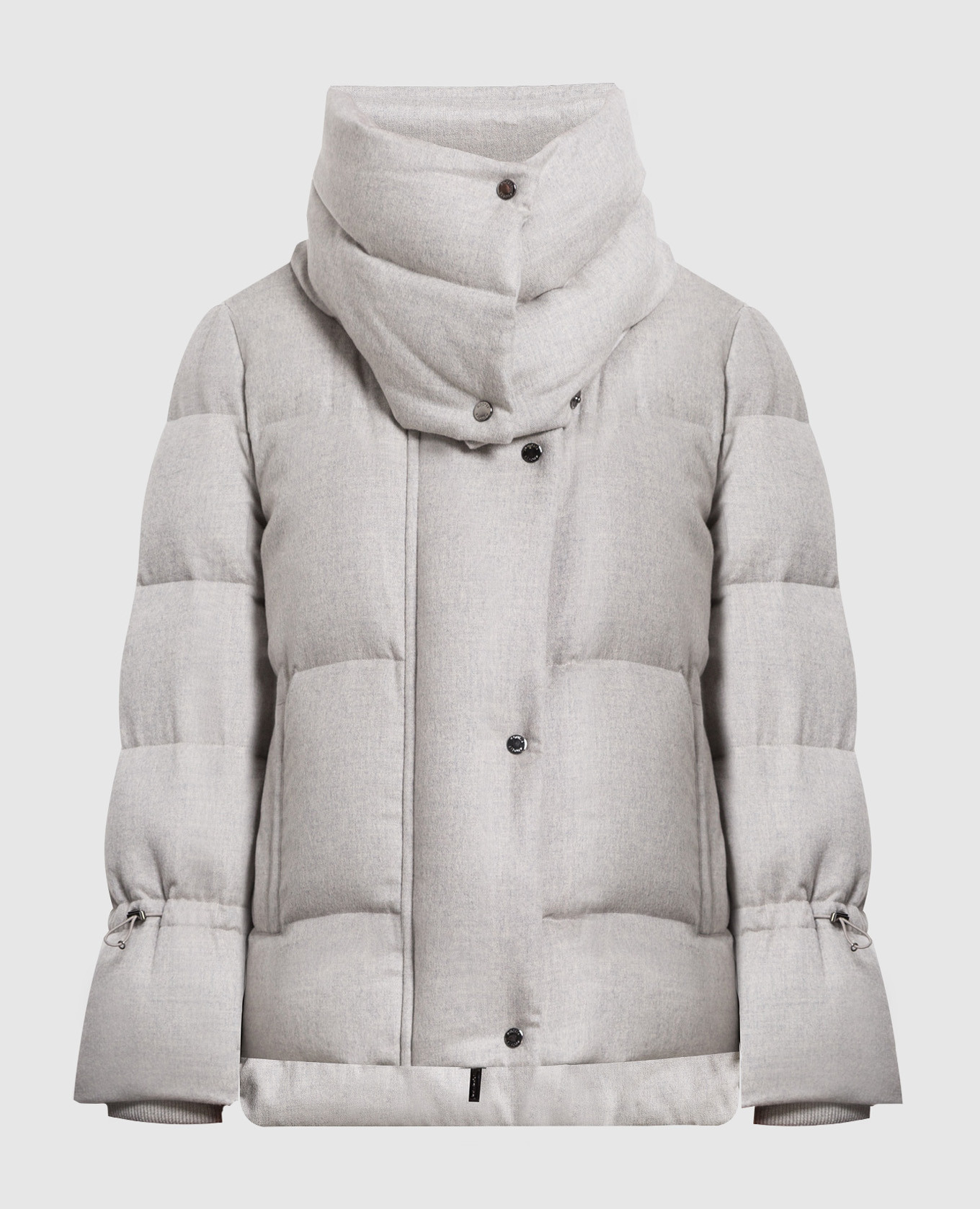 MooRER - Gray down jacket MADEIRA-LS9 MADEIRALS9 - buy with Croatia ...