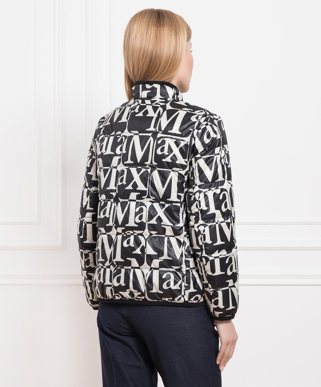 Max Mara - Double-sided Seibi logo print down jacket SEIBI - online ...