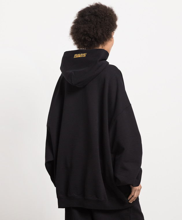 Vetements - Black hoodie with embroidery UE54HD620B - shop with Czech ...