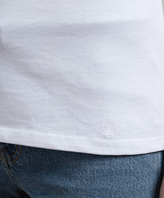 Lou Lou Studio - White POSO top with logo embroidery POSO - shop with ...