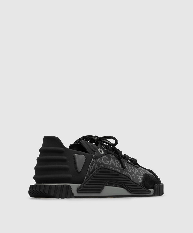 Dolce&Gabbana - Black NS1 logo combo sneakers CS1810AM998 - shop with ...