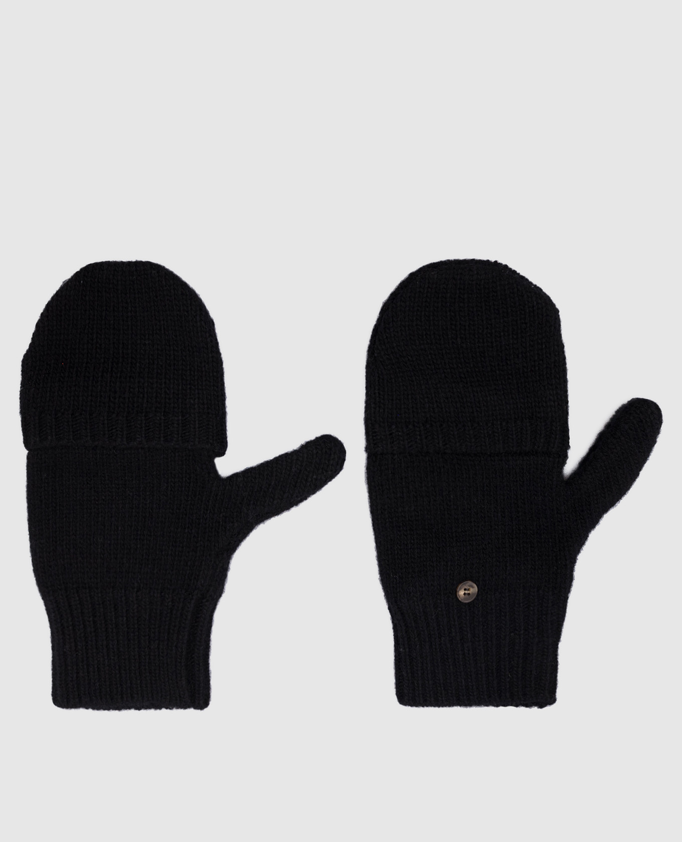 Max Mara Weekend - Koala black mittens made of wool KOALA - Online ...