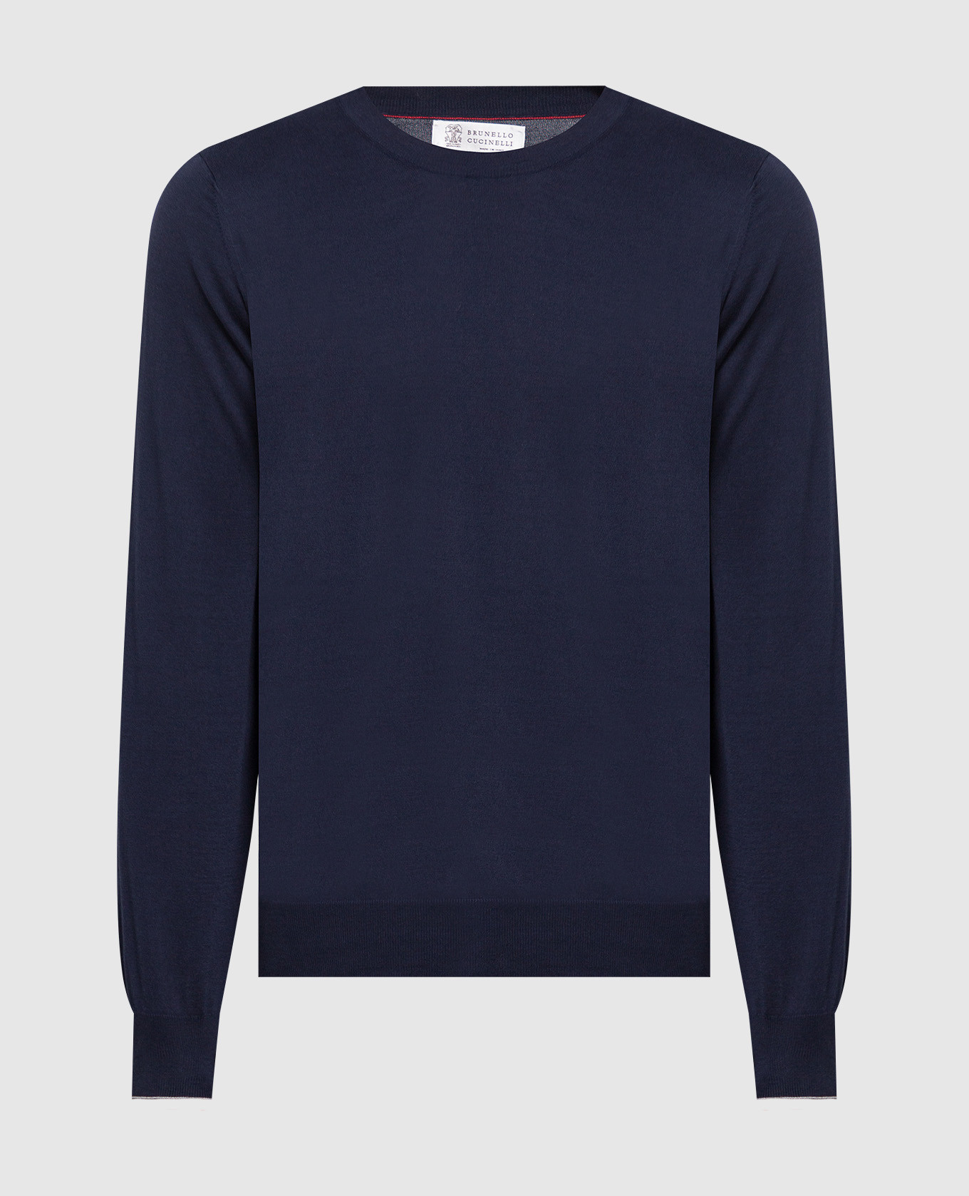 Brunello Cucinelli - Navy blue jumper M2900100 - shop with European ...