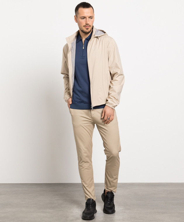 Enrico Mandelli - Blue polo POLFZI4728 - shop with Czech Republic ...