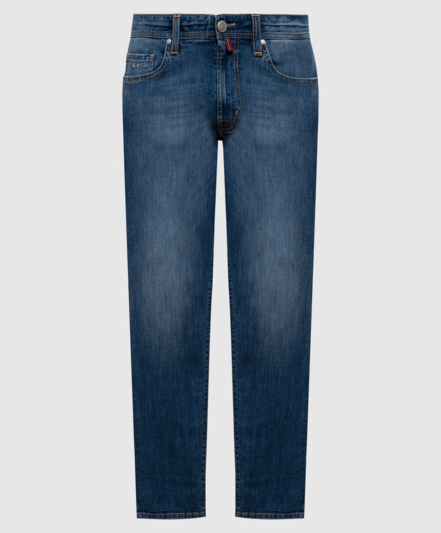 Tramarossa - Blue MICHELANGELO jeans with a distressed effect ...