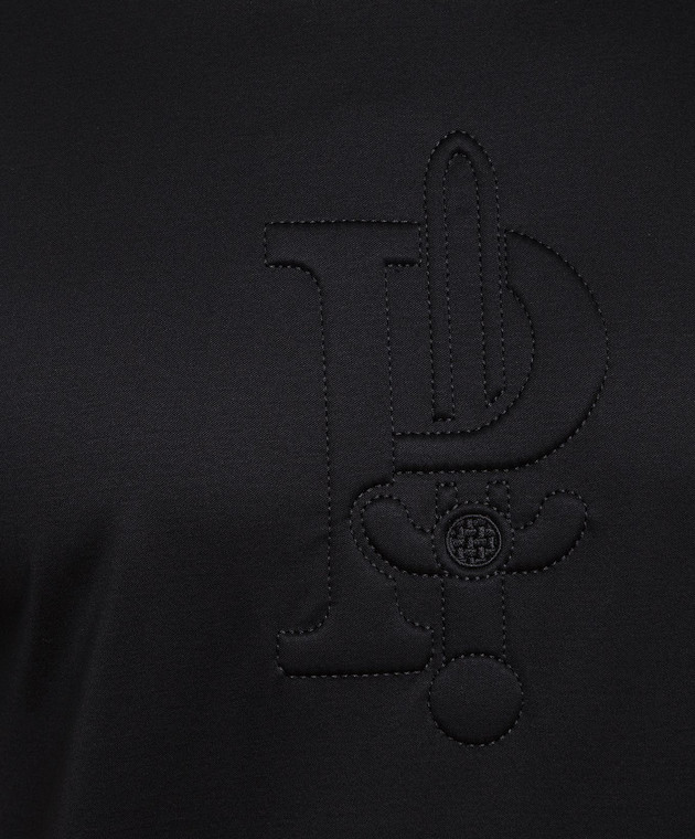 Primo Imperatore - Black t-shirt with textured logo J103 - shop with ...