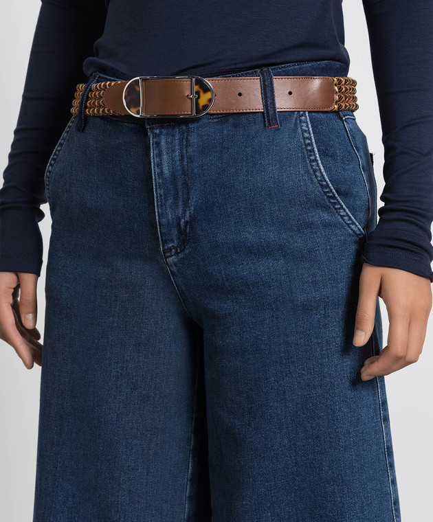 Max & Co - Eclectic Brown Vascolo Woven Belt VASCOLO - shop with ...
