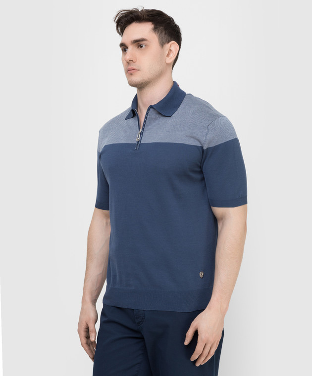 Primo Imperatore - Navy blue polo PI01 - shop with European delivery at ...