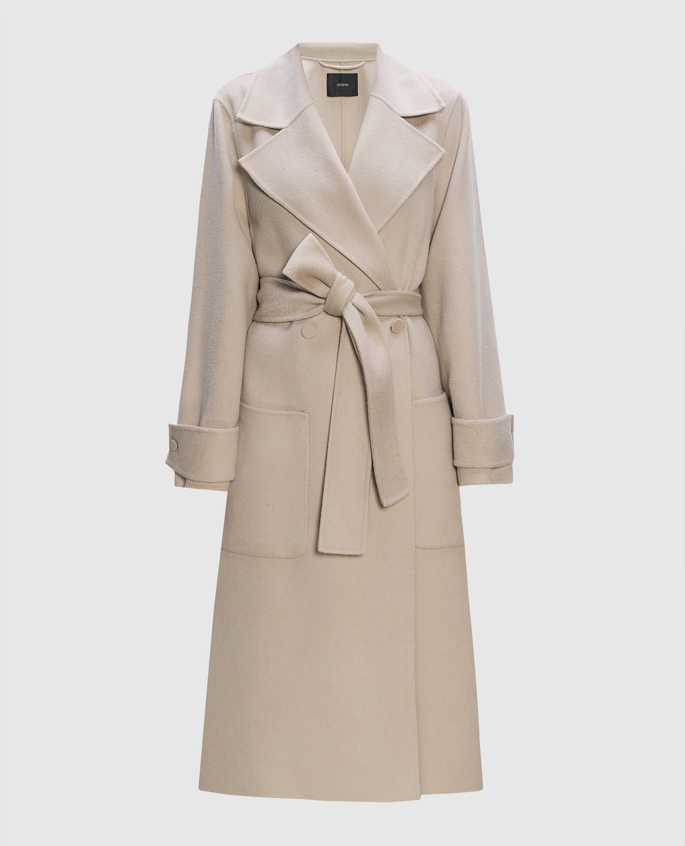 JOSEPH - Arline beige wool and cashmere double-breasted coat JF006837 ...