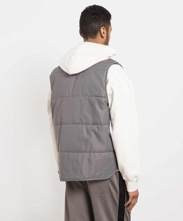 Heron Preston - Gray vest with logo HMEX001S23FAB001 - shop with Sweden ...