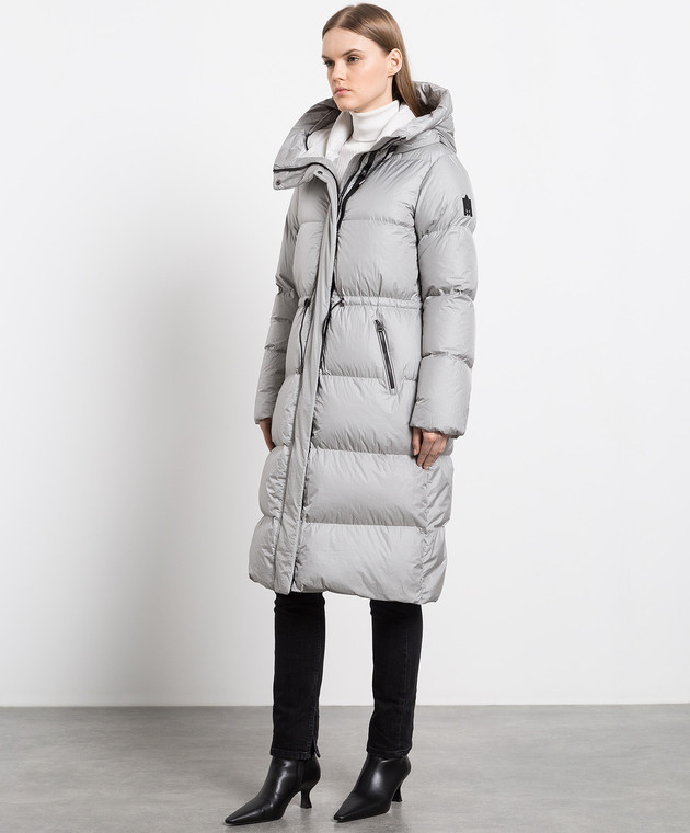 Mackage - Ishani logo puffer jacket in gray ISHANI - shop with Ireland ...