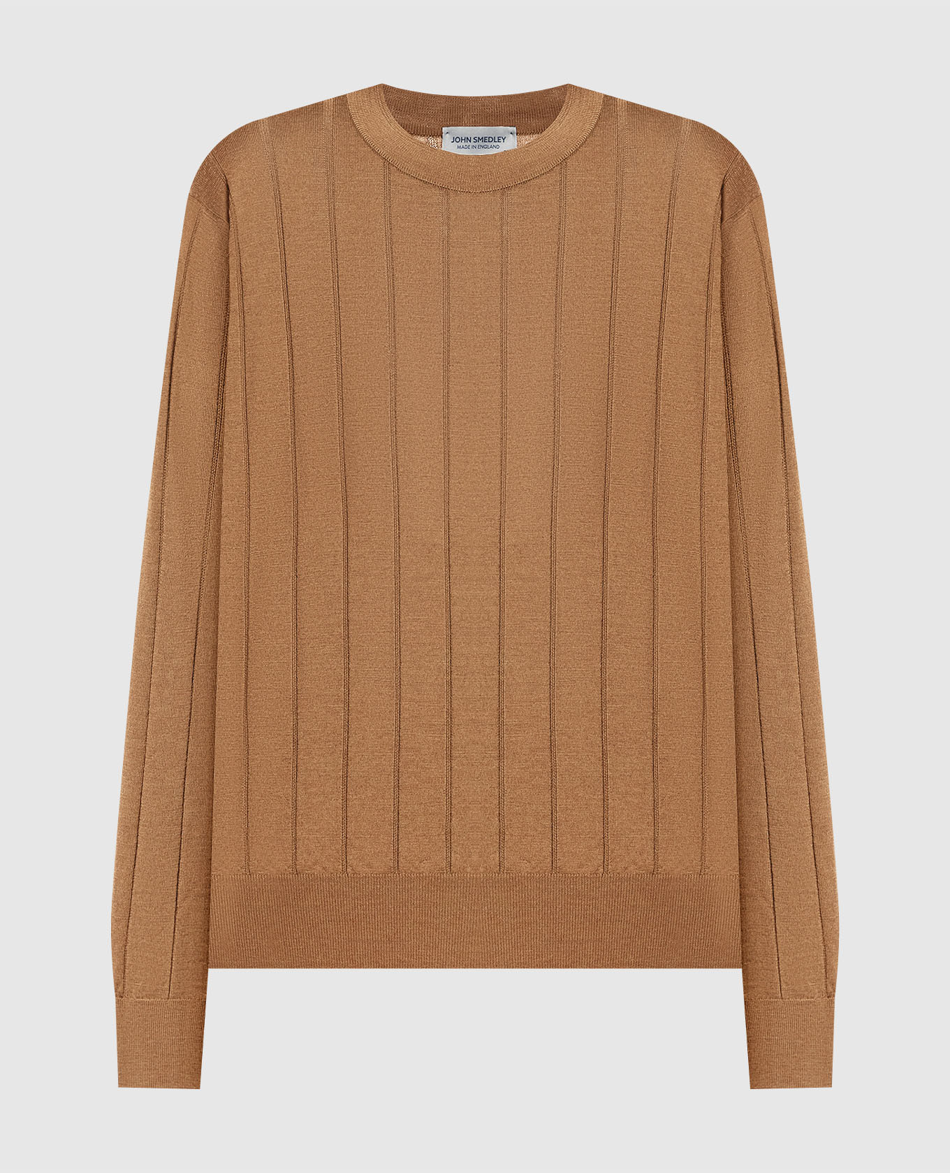 John Smedley - Merle brown wool jumper MERLE - shop with European ...