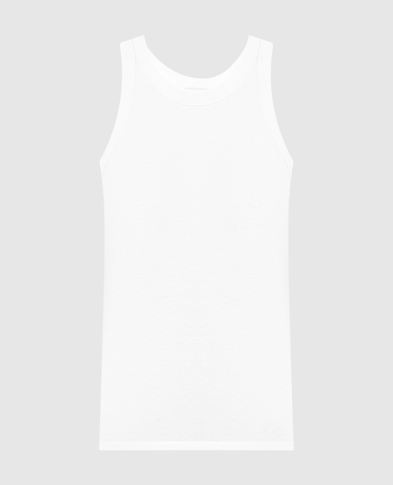 Lou Lou Studio - White POSO top with logo embroidery POSO - shop with ...