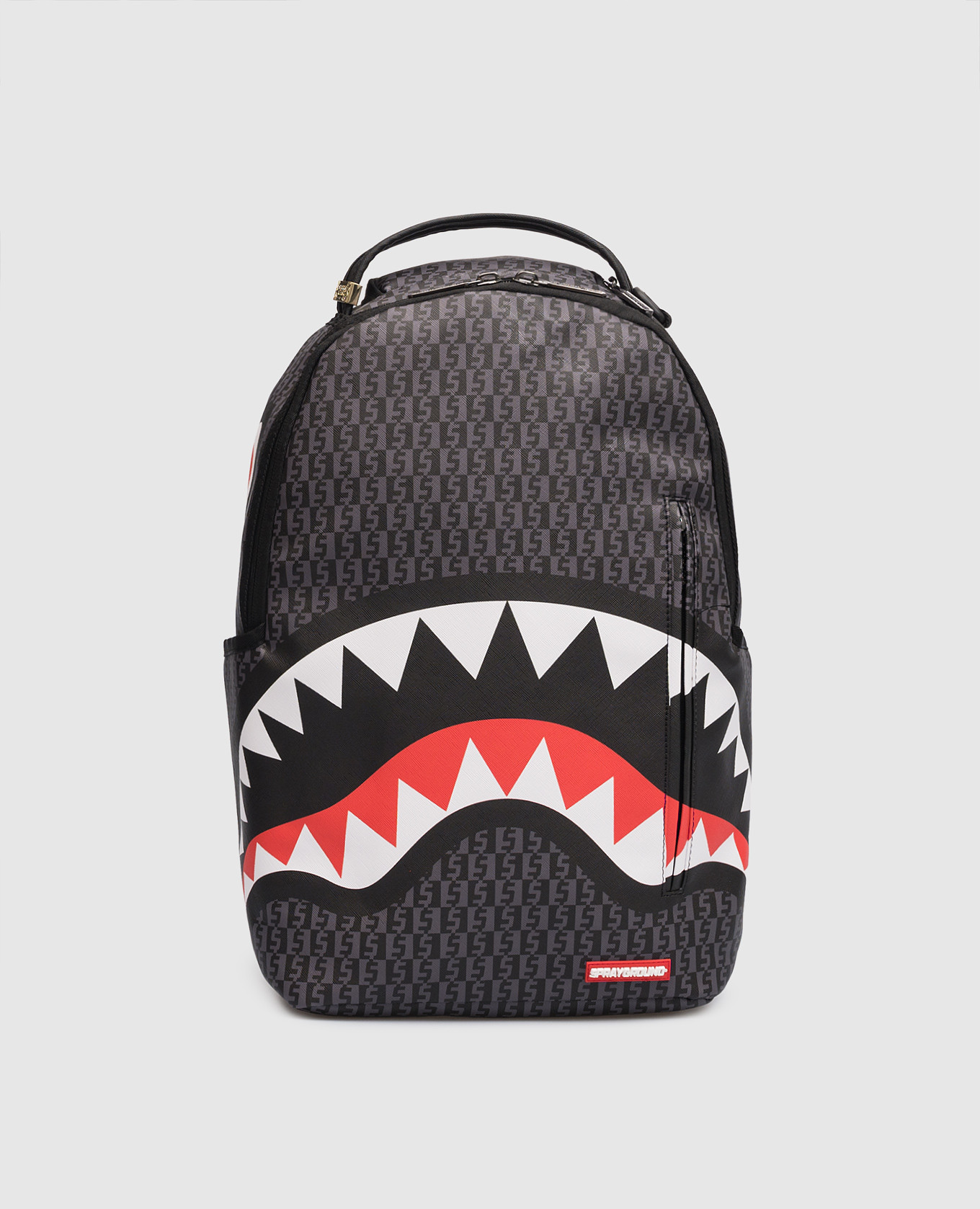 Sprayground - Children's gray Revv backpack with a print 910B4877NSZ ...