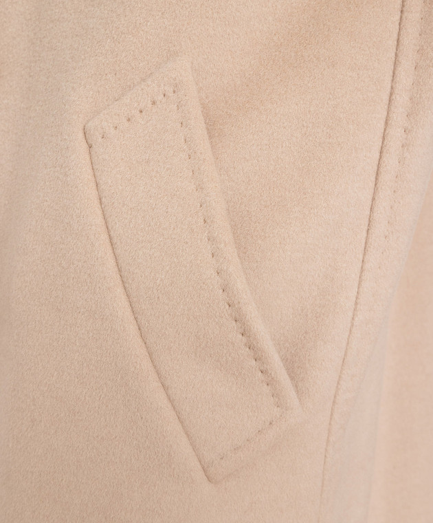 Max Mara - Lichtbeige wollen en kasjmier jas MADAME - Online kopen bij ...