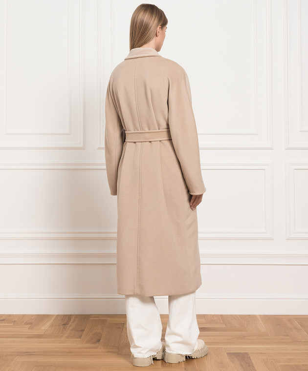 Max Mara - Lichtbeige wollen en kasjmier jas MADAME - Online kopen bij ...