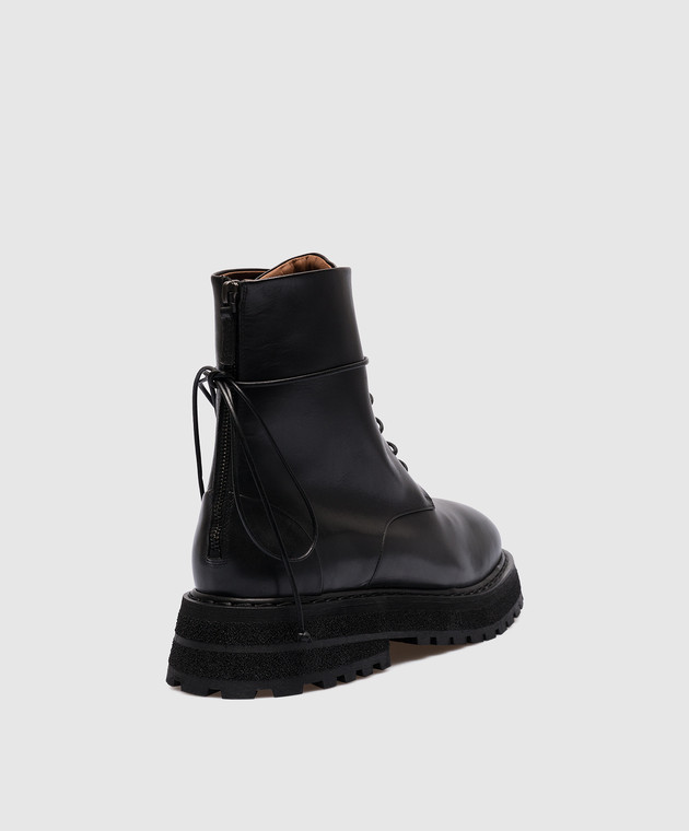 Marsell - Carro black leather boots MM4410118 - shop with Greece ...