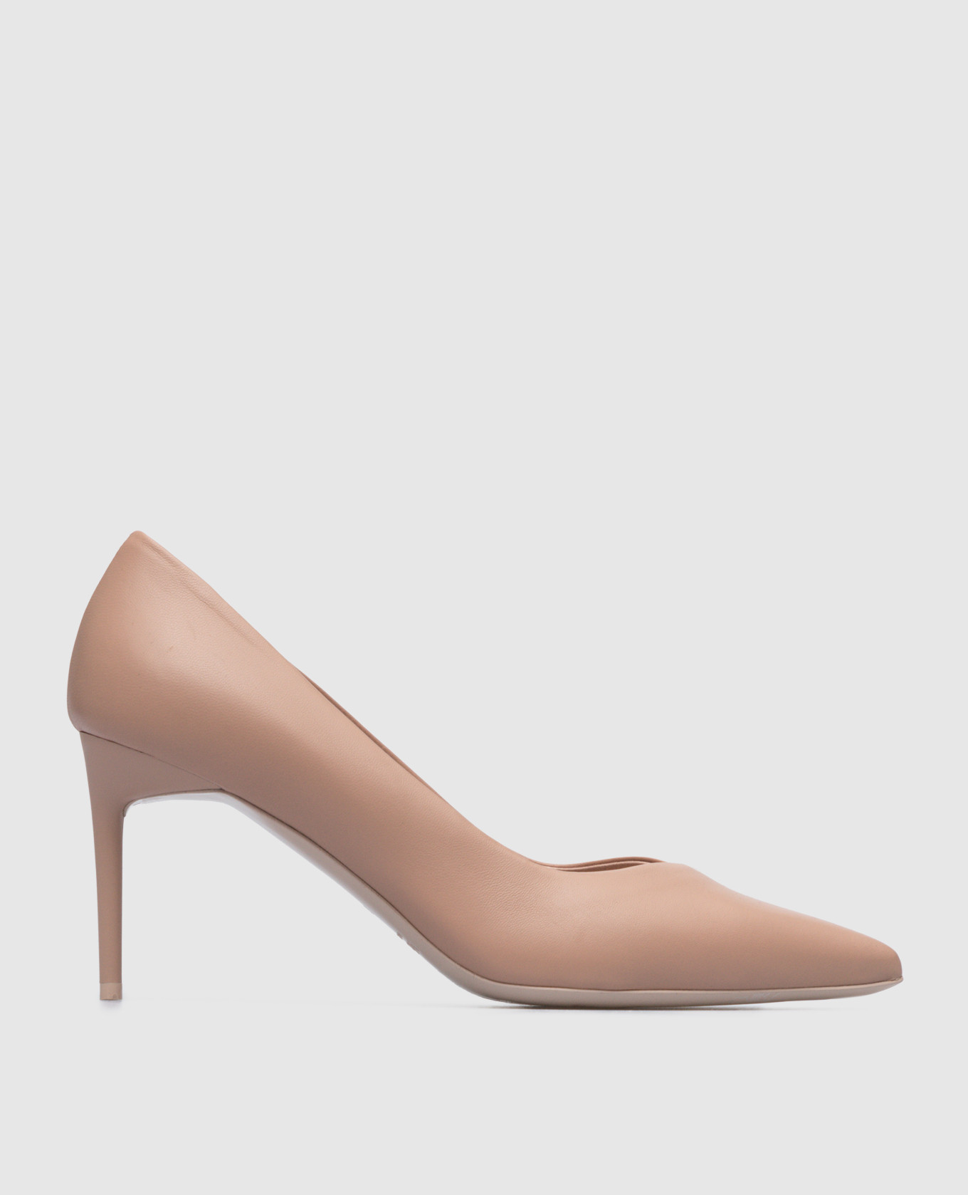 Max Mara - Phyllis powder leather pumps PHYLLIS - shop with European ...
