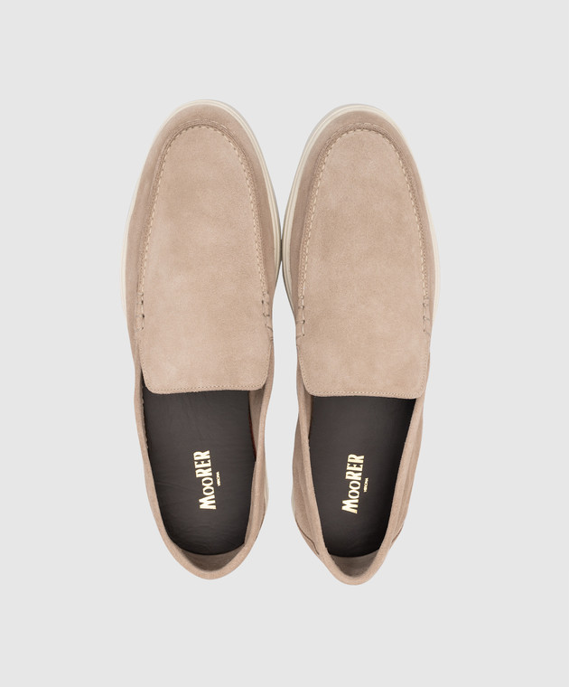 MooRER - Beige slippers CEZANNE-P5 CEZANNEP5 - shop with Czech Republic ...