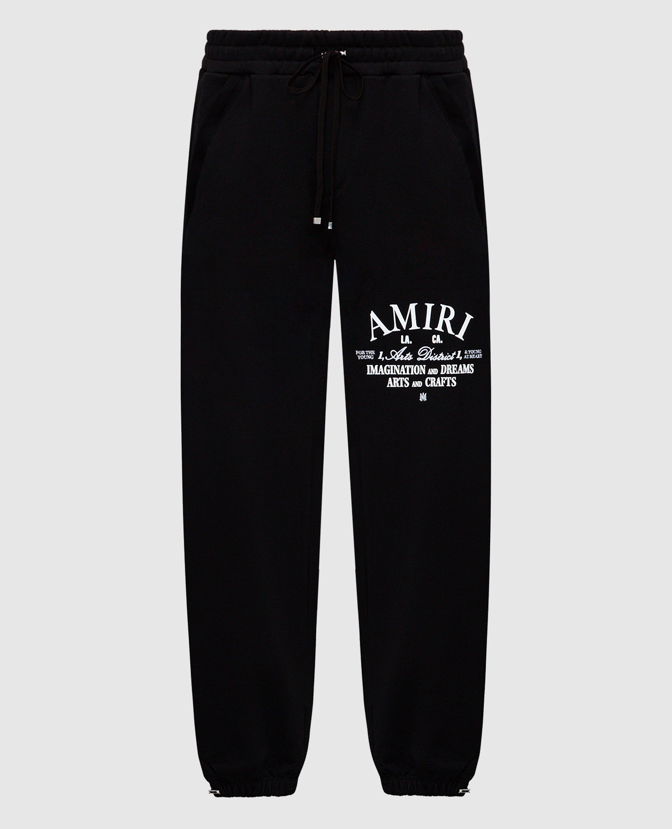 AMIRI - Black logo joggers PXMJP001 - shop with European delivery at Symbol