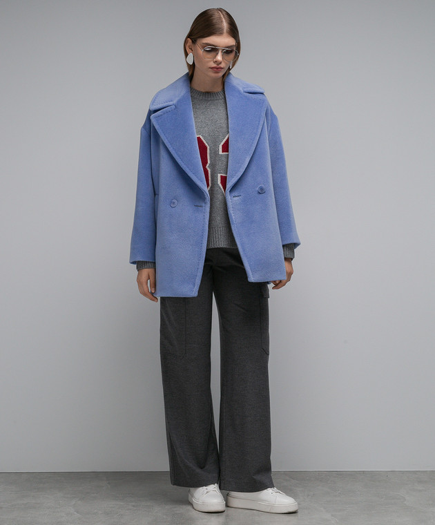 Max Mara - Gray Orlando wool cargo ORLANDA - buy with European delivery ...