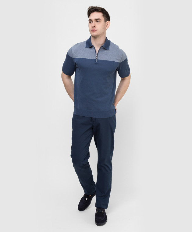 Primo Imperatore - Navy blue polo PI01 - shop with European delivery at ...