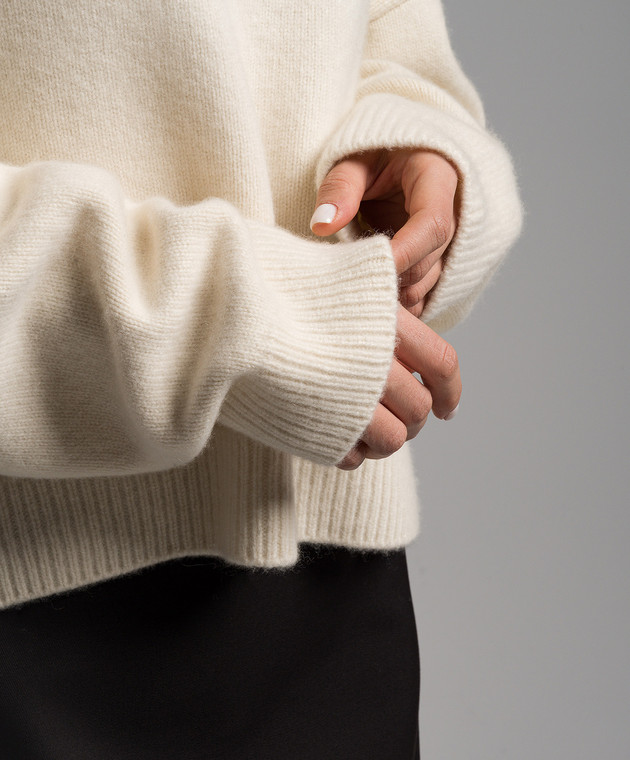 The Row - White sweater Ezio made of wool and cashmere 7662Y9 - shop ...