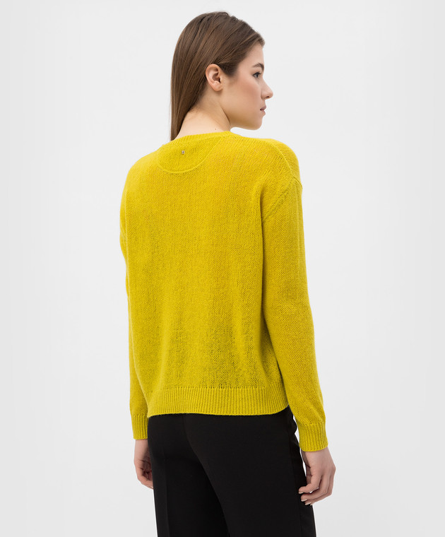 Valentino - Mustard wool and cashmere sweater XB3KC32N72H - shop with ...